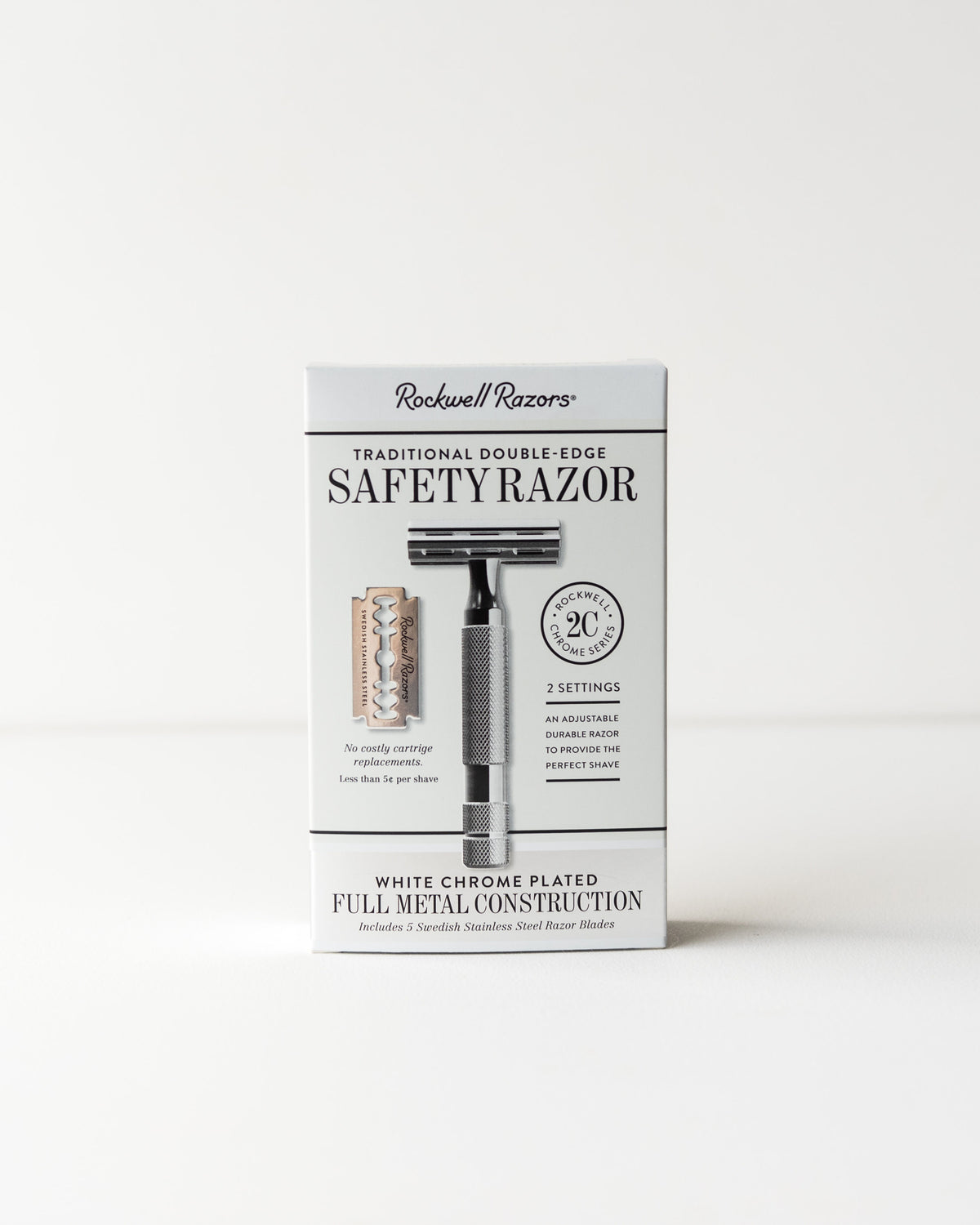 Rockwell 2C Plastic Free Safety Razor - Sustain